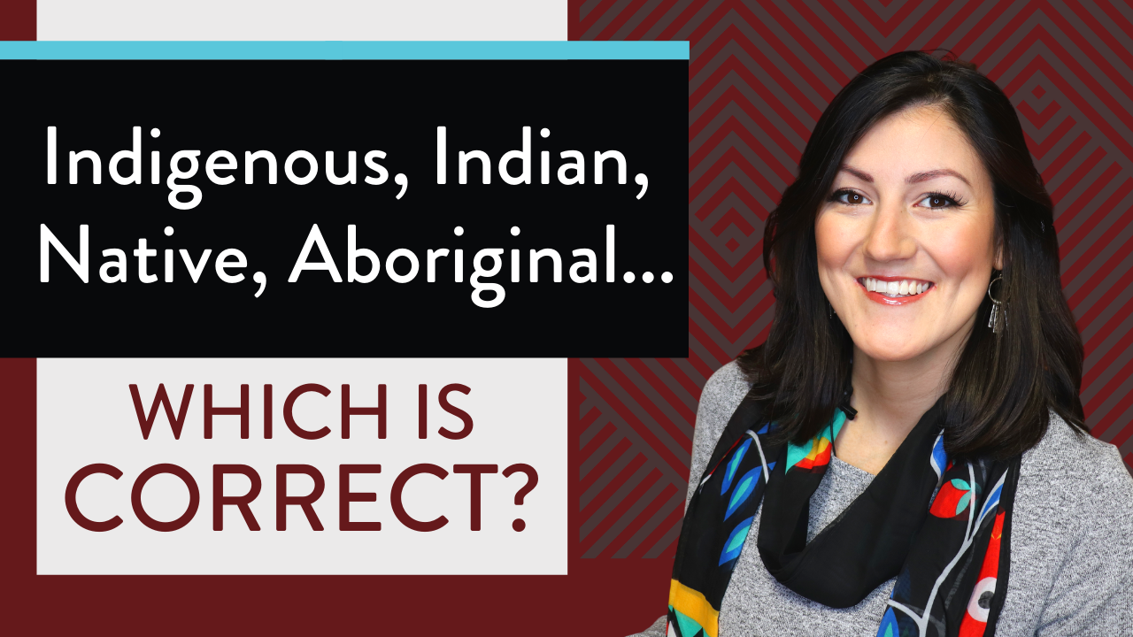 INDIGENOUS People, NATIVE American, Aboriginal...(What is the correct ...